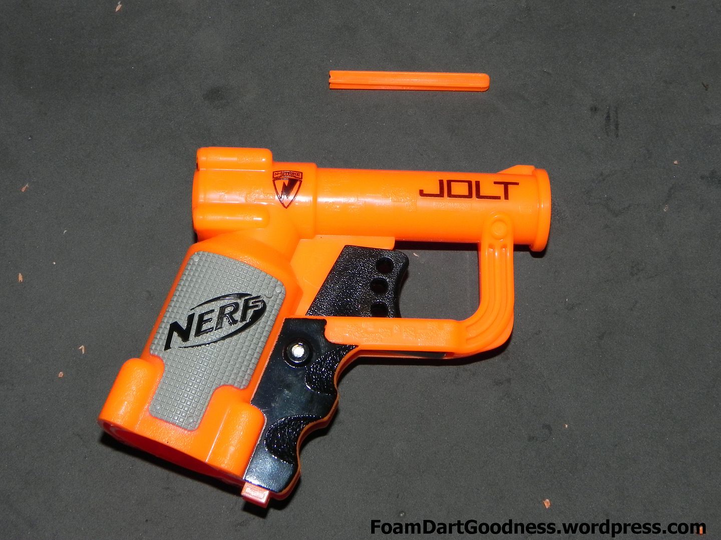 Nerf Jolt - Conduit rebarrel - Modifications - NerfHaven